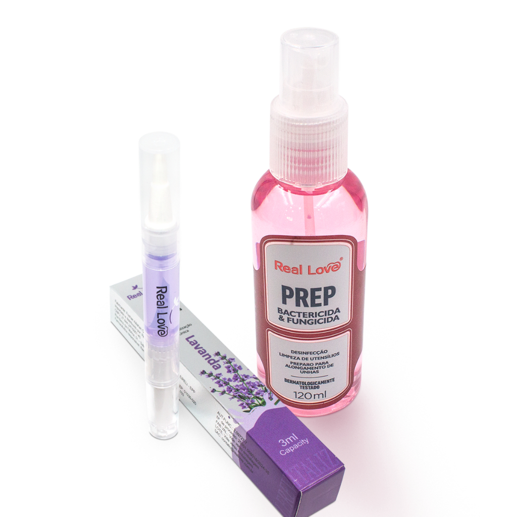Kit Especial Prep Anti Bactericida + Óleo Revitalizador de Cutículas ...