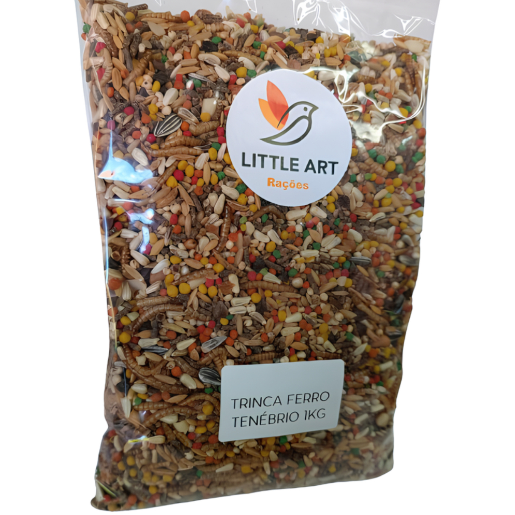 Ração Para Trinca Ferro Sementes com T nebrios 1KG | Shopee Brasil