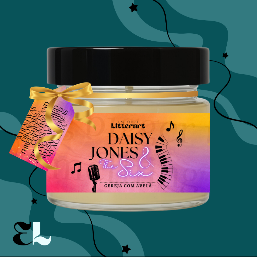 Vela Literária Aromática Daisy Jones & The Six l Daisy Jones & The Six ...