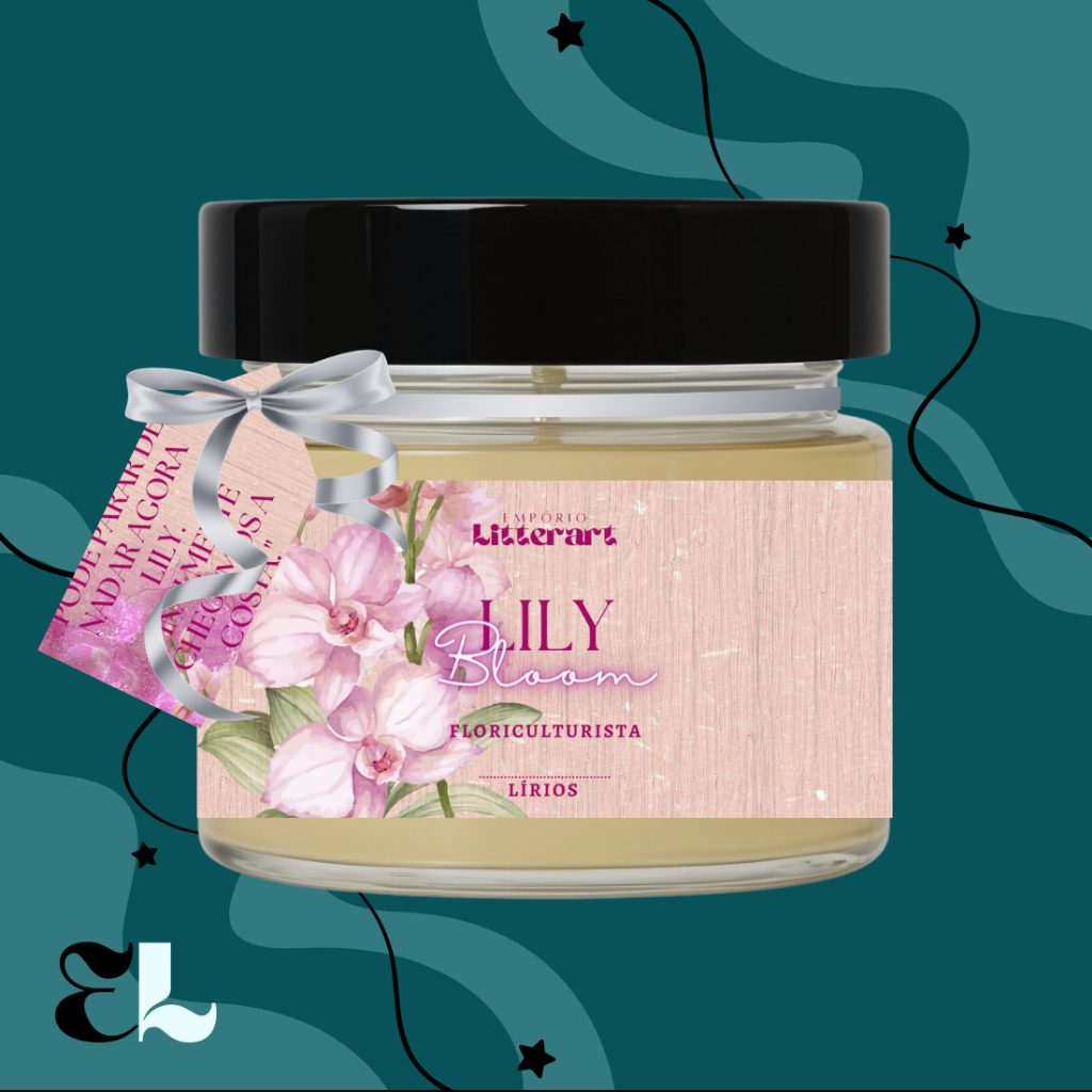Vela Literária Aromática Lily Bloom l É Assim Que Acaba | Shopee Brasil