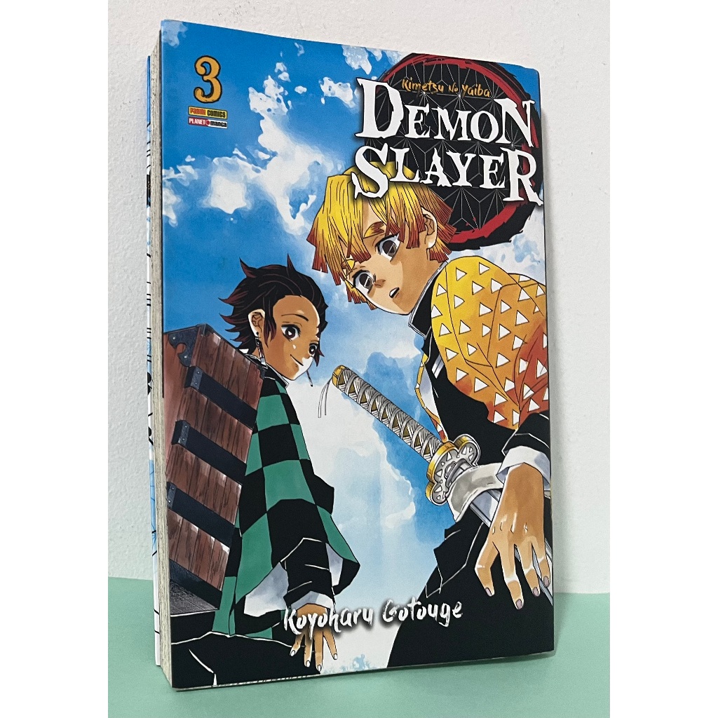 Mangá Demon Slayer Volume 3 -- Kimetsu no Yaiba - Koyoharu Gotouge | Shopee Brasil