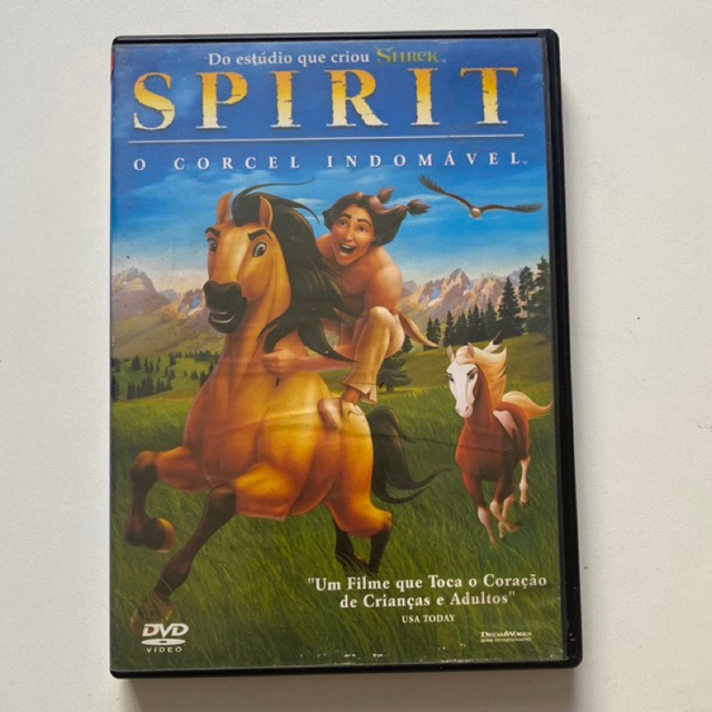 DVD Spirit - O Corcel Indomável | Shopee Brasil