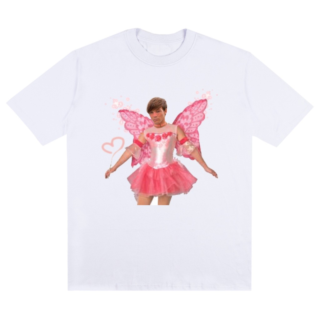 Camiseta Louis one direction fada | Shopee Brasil