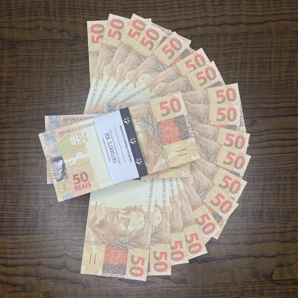 notas sem valor 50 reais (kit 100 folhas) | Shopee Brasil