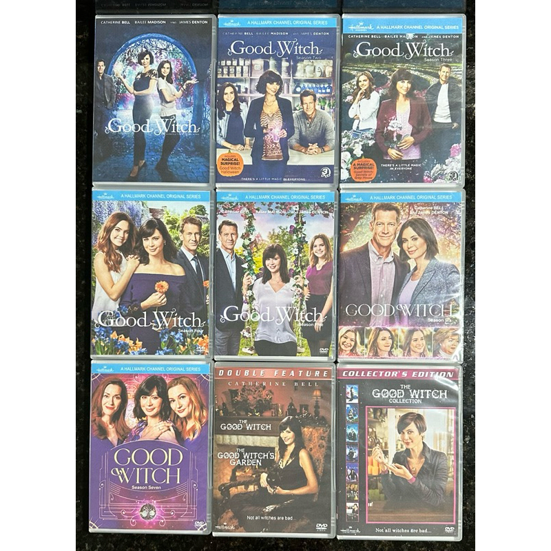 DVD - GOOD WITCH (A BRUXA DO BEM) - AS 7 TEMPORADAS + 7 FILMES (LEGENDADO) | Shopee Brasil