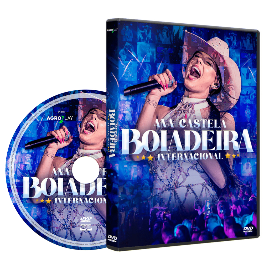 DVD Ana Castela - Boiadeira Internacional (Fan-Made) | Shopee Brasil