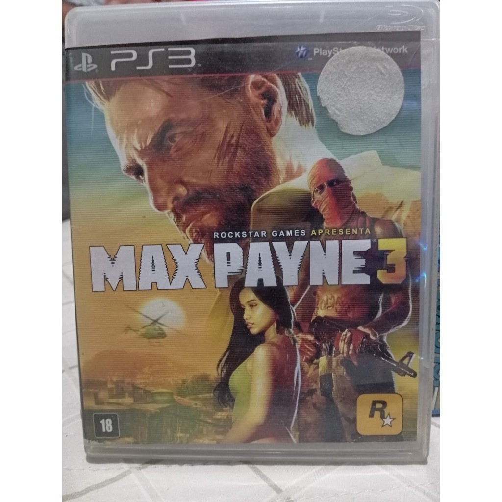 max payne 3 jogo original de ps3 envio hj | Shopee Brasil