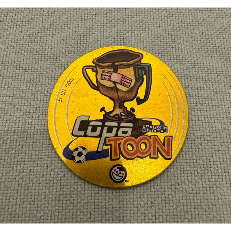 Tazo copa toon ouro cartoon network | Shopee Brasil