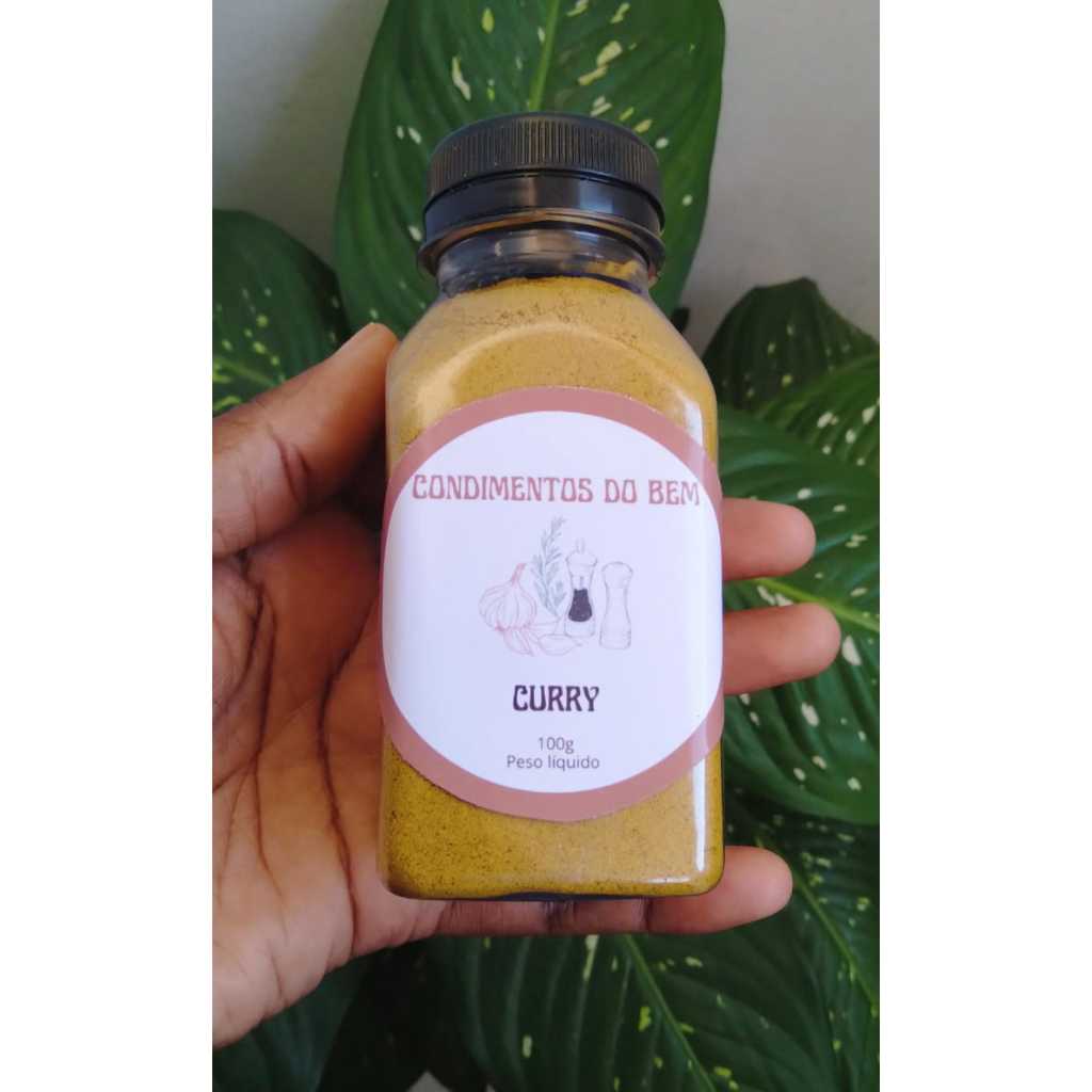 CONDIMENTO CURRY TEMPERO NATURAL EM PÓ POTE COM 100G | Shopee Brasil