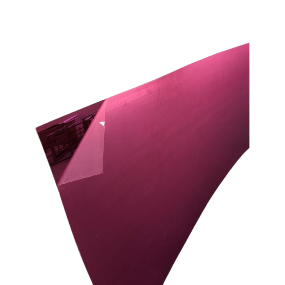 Chapa Acrilica Espelhada Rosa 500x500mm Esp. 2,0mm | Shopee Brasil