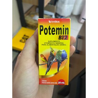 Remedio Potemin B12 Suplemento Vitaminico E Mineral 20ml | Shopee Brasil
