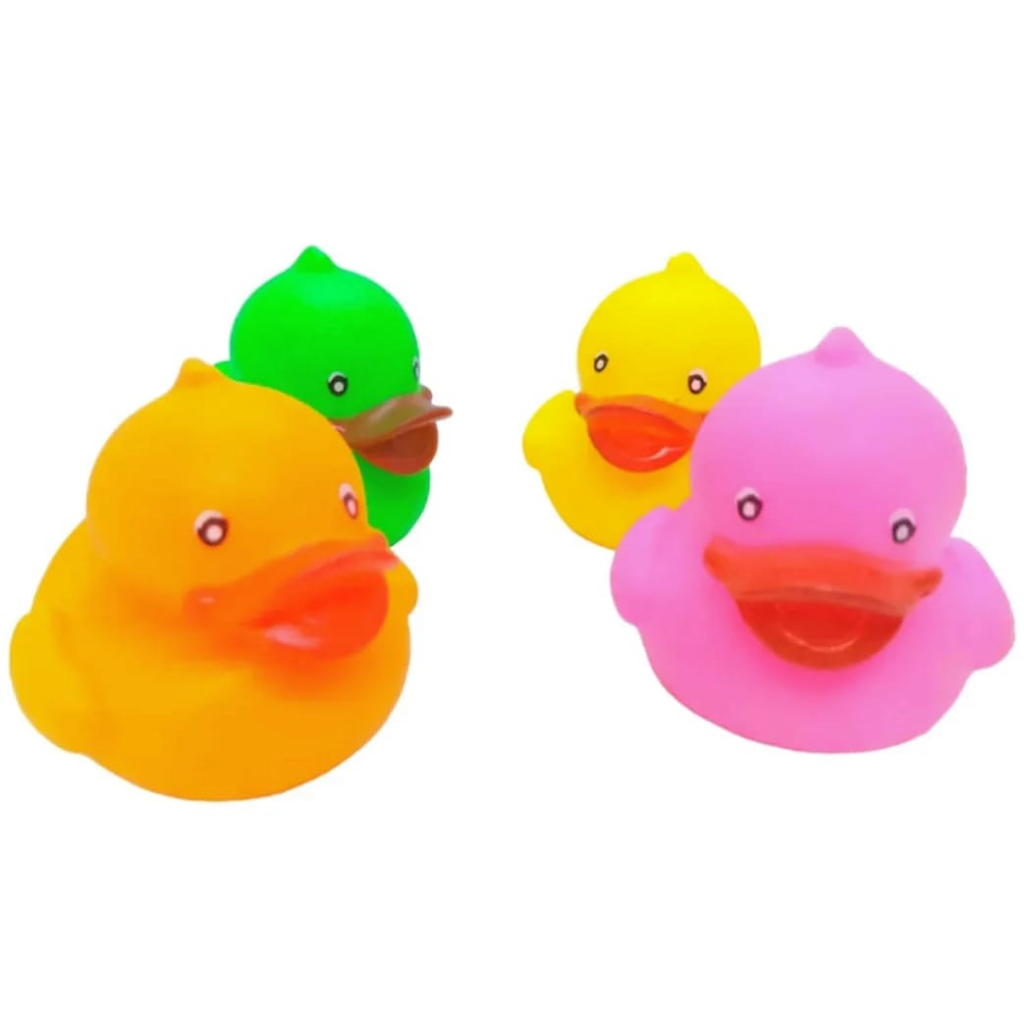 Big pato de borracha colorido, patinho grande, patão de vinil. HORADO ...
