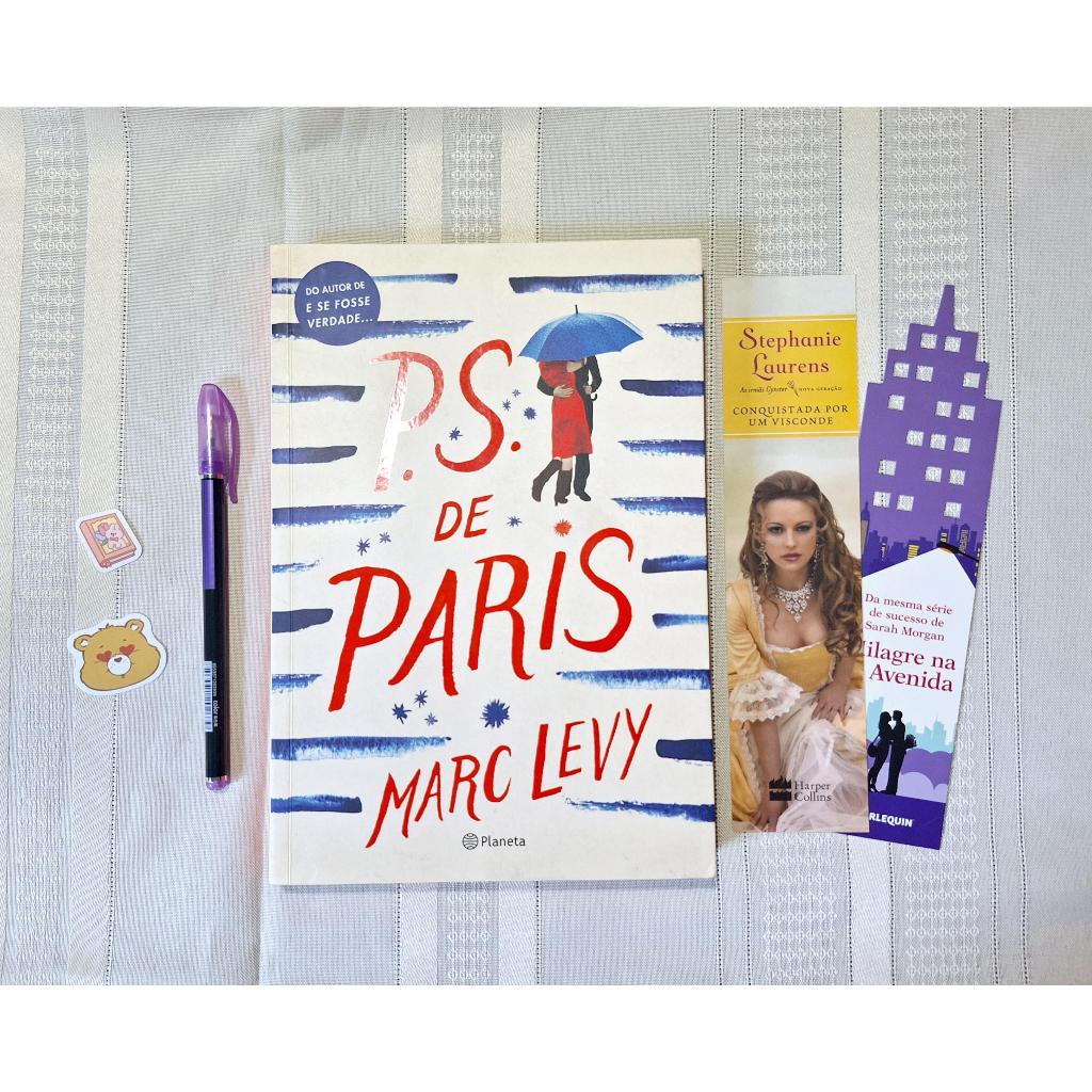 Kit livro P.S. de Paris - Marc Levy | Shopee Brasil