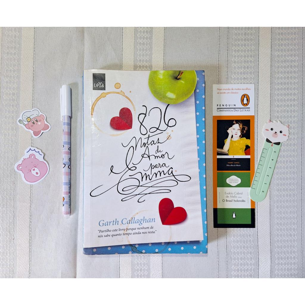 Kit livro 826 Notas de Amor Para Emma - Garth Callaghan | Shopee Brasil