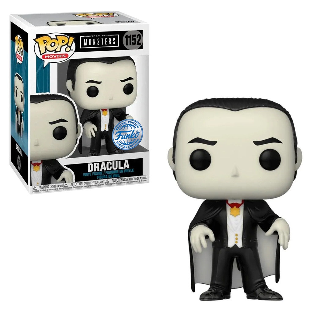 FUNKO POP MOVIES EXCLUSIVE - DRACULA 1152 NOVO ORIGINAL | Shopee Brasil