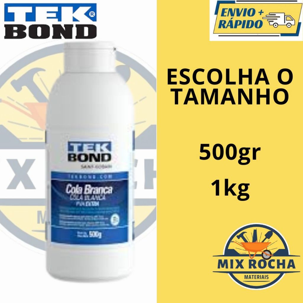 Cola Branca PVA Extra 500gr ou 1kg T | Shopee Brasil