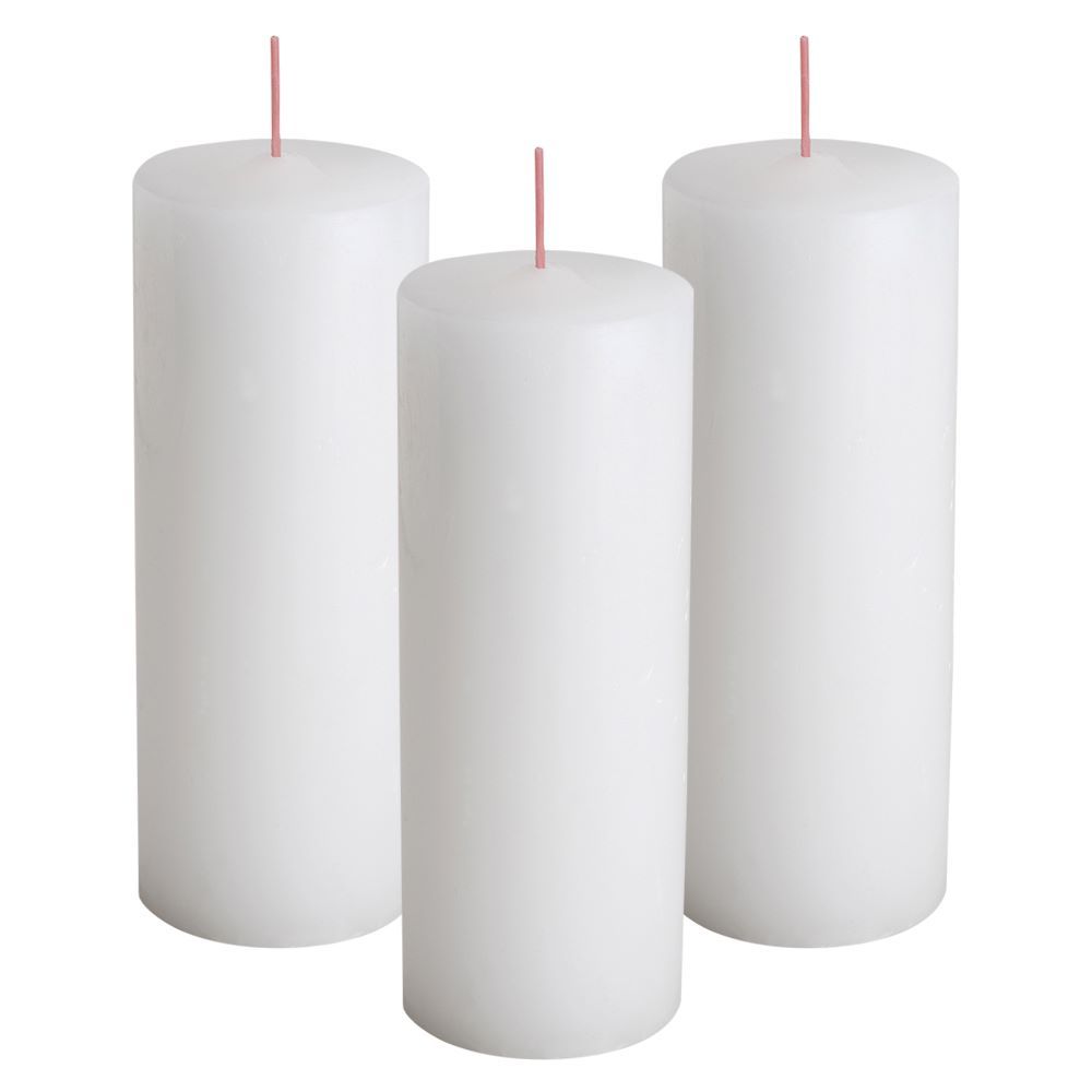 Kit 12 Velas 7 dias 320 gramas branca votiva (embalagem lisa sem ...