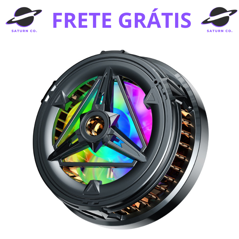 Cooler Para Celular Com Rgb Gamer Magnético 5500 Rpm | Shopee Brasil