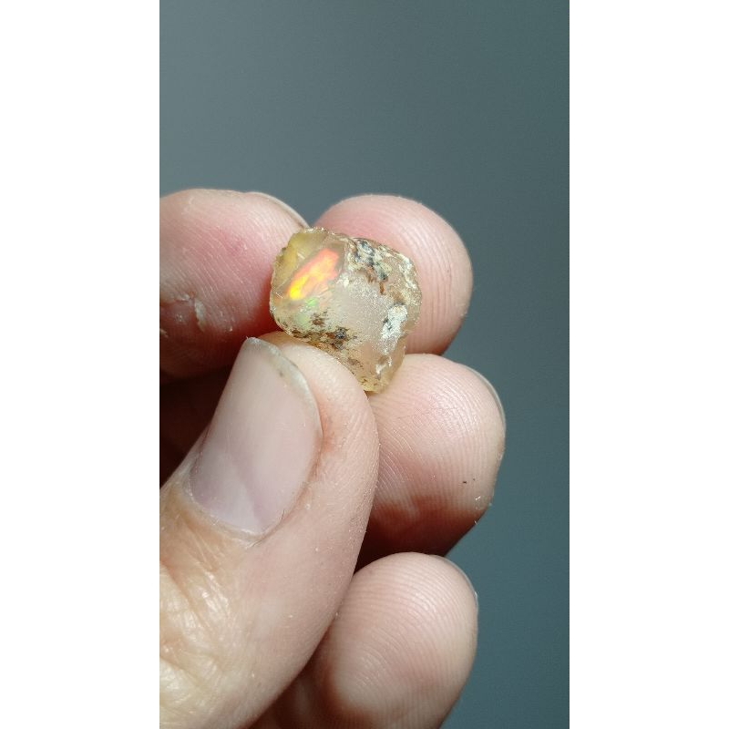 Opala de Fogo Bruta - Fire Opal (África) | Shopee Brasil