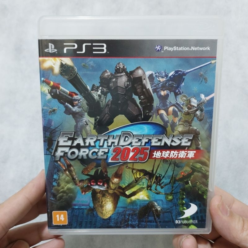 Earth Defence Force 2025 - PS3, Mídia física, Original, Único dono ...