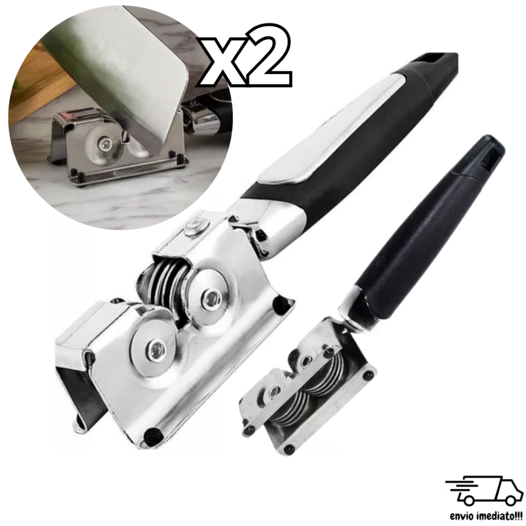KIT 2 Afiadores Amoladores INOX De Facas Afiador Afiadores Profissional ...
