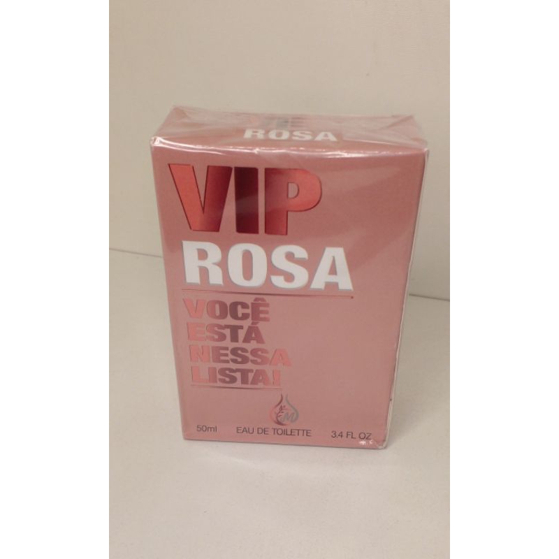 Perfume Importado feminino Vip Rosa 50ml | Shopee Brasil