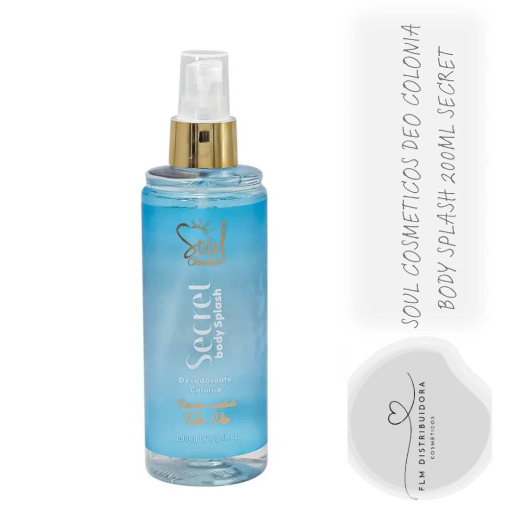 Body Splash Secret Desodorante Colônia 200ml - Soul Cosmeticos | Shopee ...