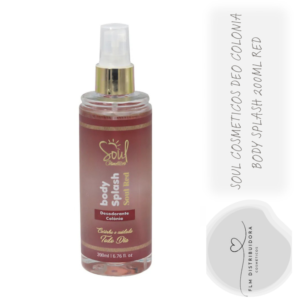 Body Splash Red Desodorante Colônia 200ml - Soul Cosmeticos | Shopee Brasil