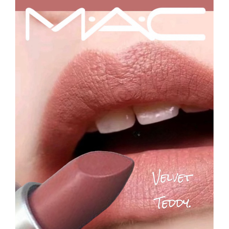 Batom MAC Velvet Teddy | Shopee Brasil