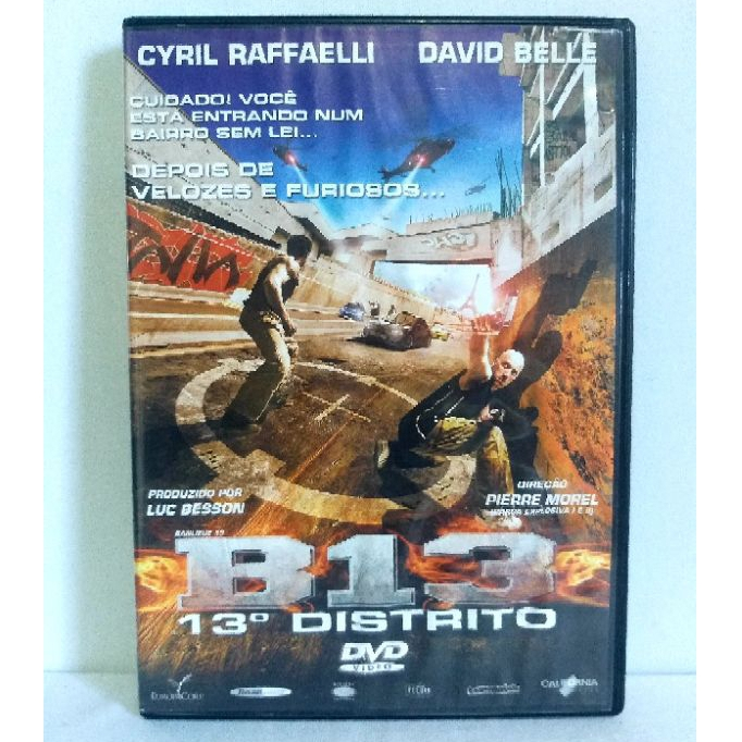 Dvd B13 - 13º Distrito, um filme de Luc Besson | Shopee Brasil