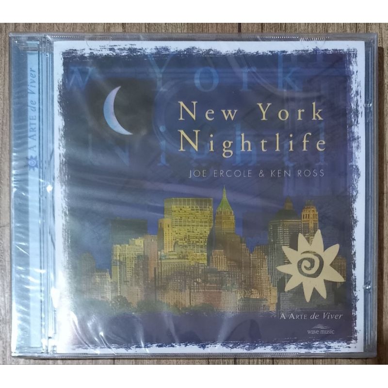cd New York nightlife - Joe ercole & Ken ross - wave Music | Shopee Brasil