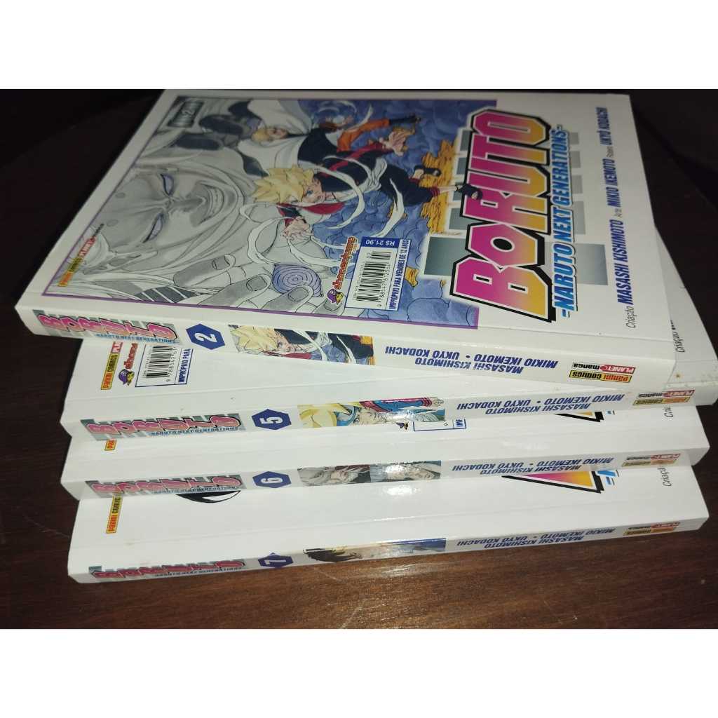 Boruto volumes 2 5 6 (ler descrição) | Shopee Brasil