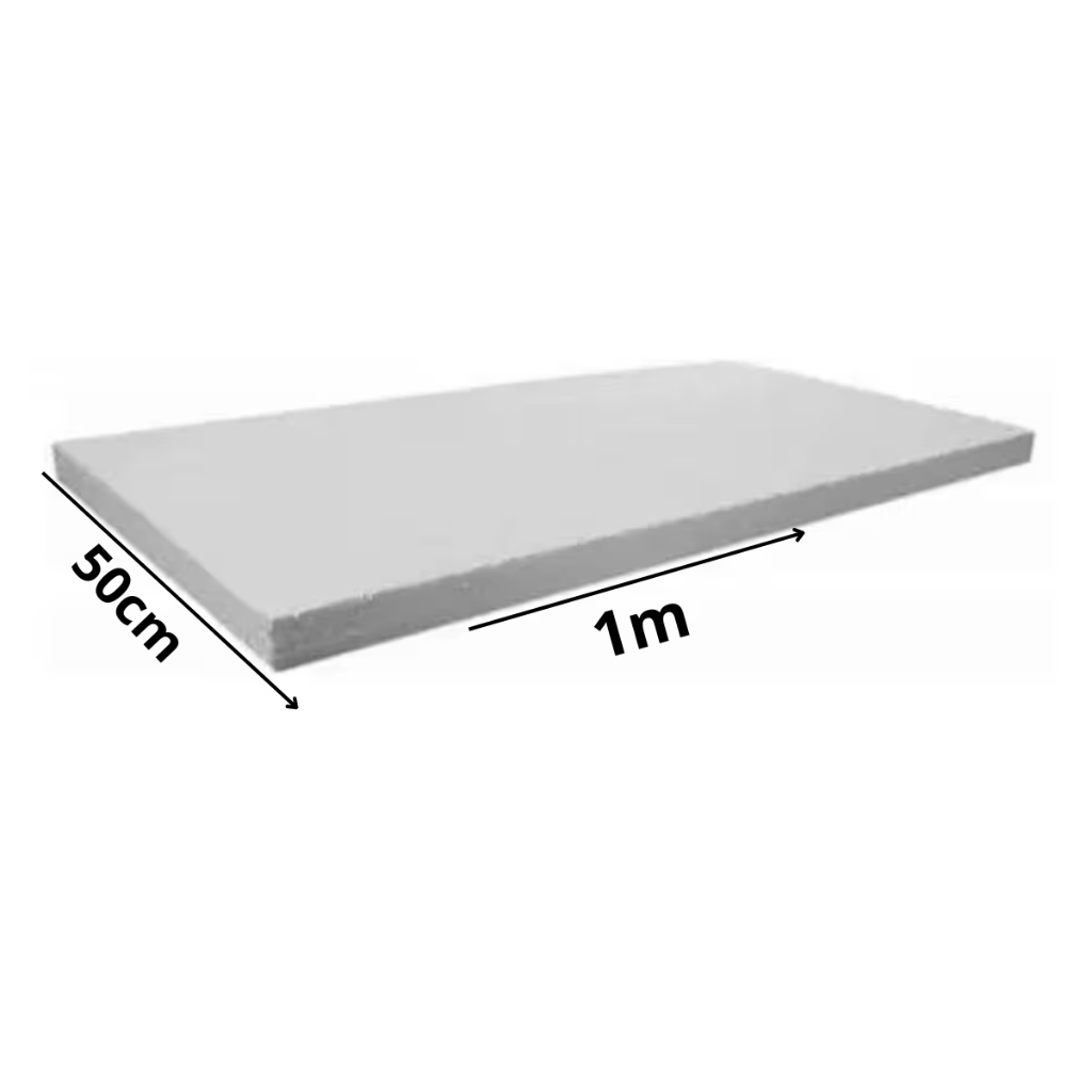 Placa de Isopor EPS 10mm (1cm) 1,00x0,50 - Kit c/6 unid | Shopee Brasil