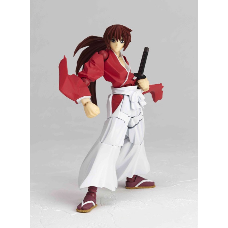 Action Figure Samurai X Rurouni Kenshin Himura Revoltech 109 | Shopee ...
