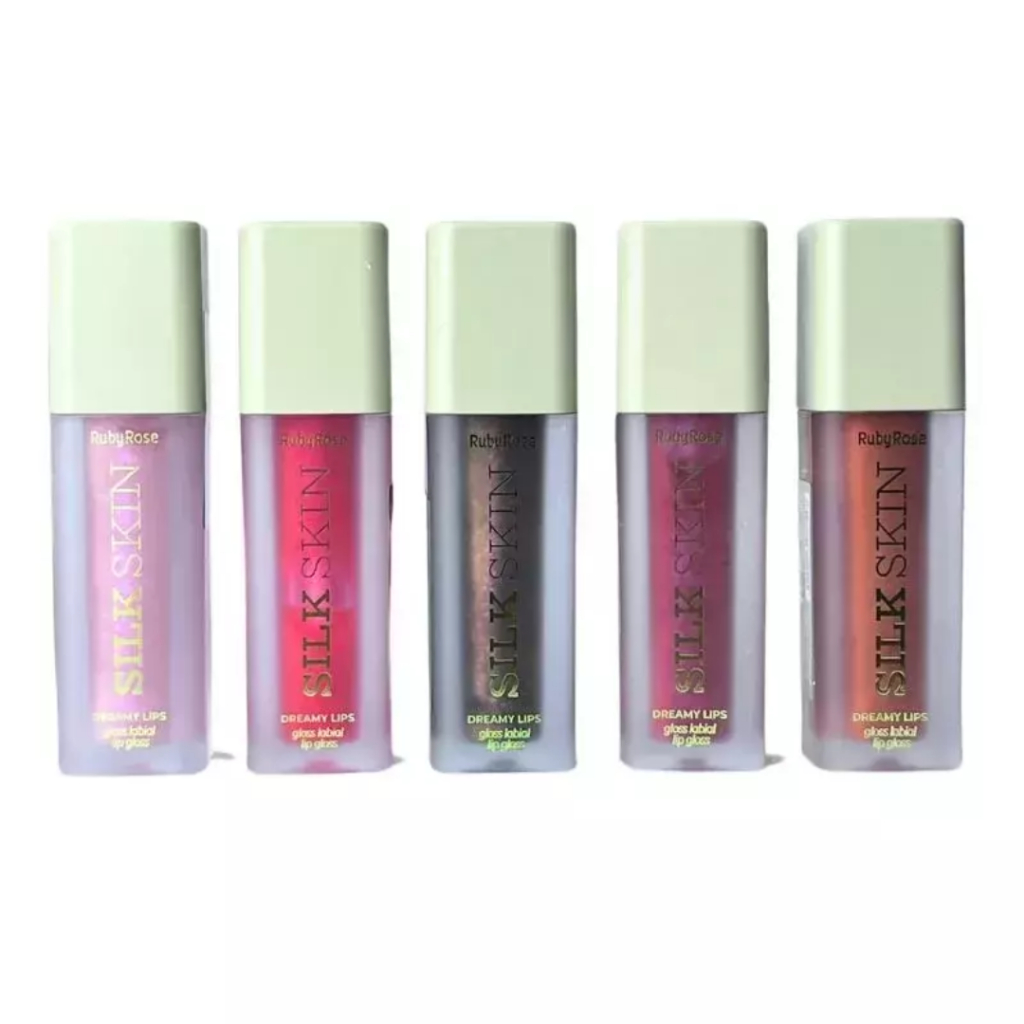 Gloss Labial Dreamy Lips Silk Skin - Ruby Rose | Shopee Brasil