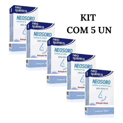 Kit Neosoro Nasal Adulto com 30 Ml | Shopee Brasil