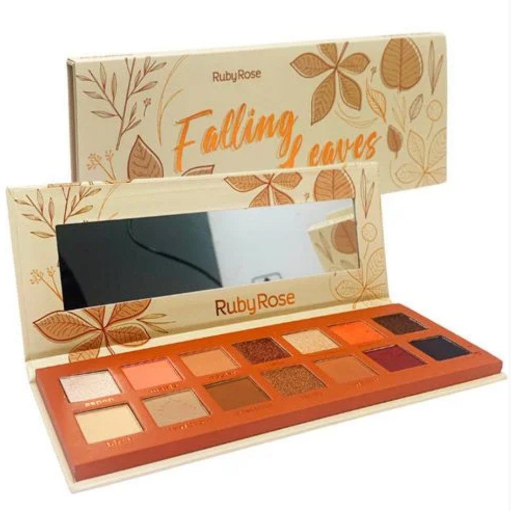 Paleta de Sombras Falling Leaves By Ruby Rose HBF539 | Shopee Brasil