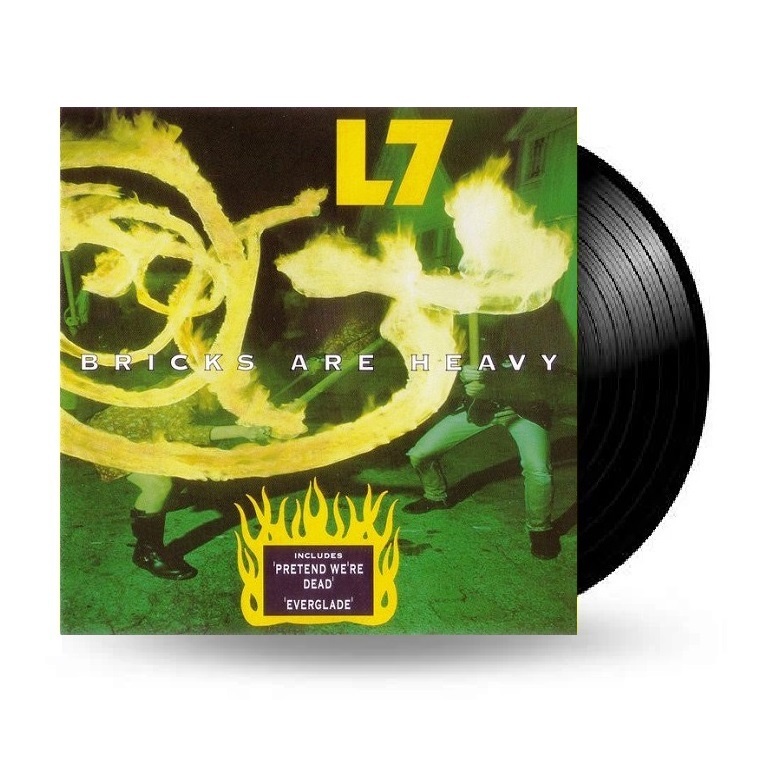 Lp Disco de Vinil L7 – Bricks Are Heavy | Shopee Brasil