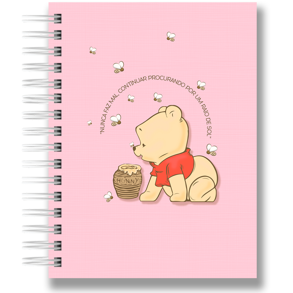 Caderno DOCE MEL A5 - Folhas decoradas 75g ou 90g. | Shopee Brasil