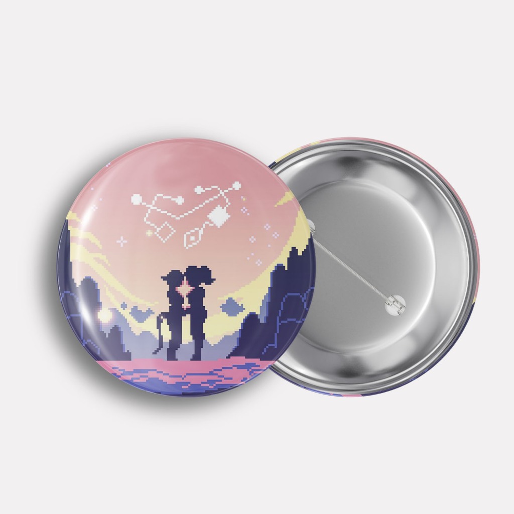 Botton Personalizado Adora e Felina (Catra) Pixel Art - She-Ra e as ...