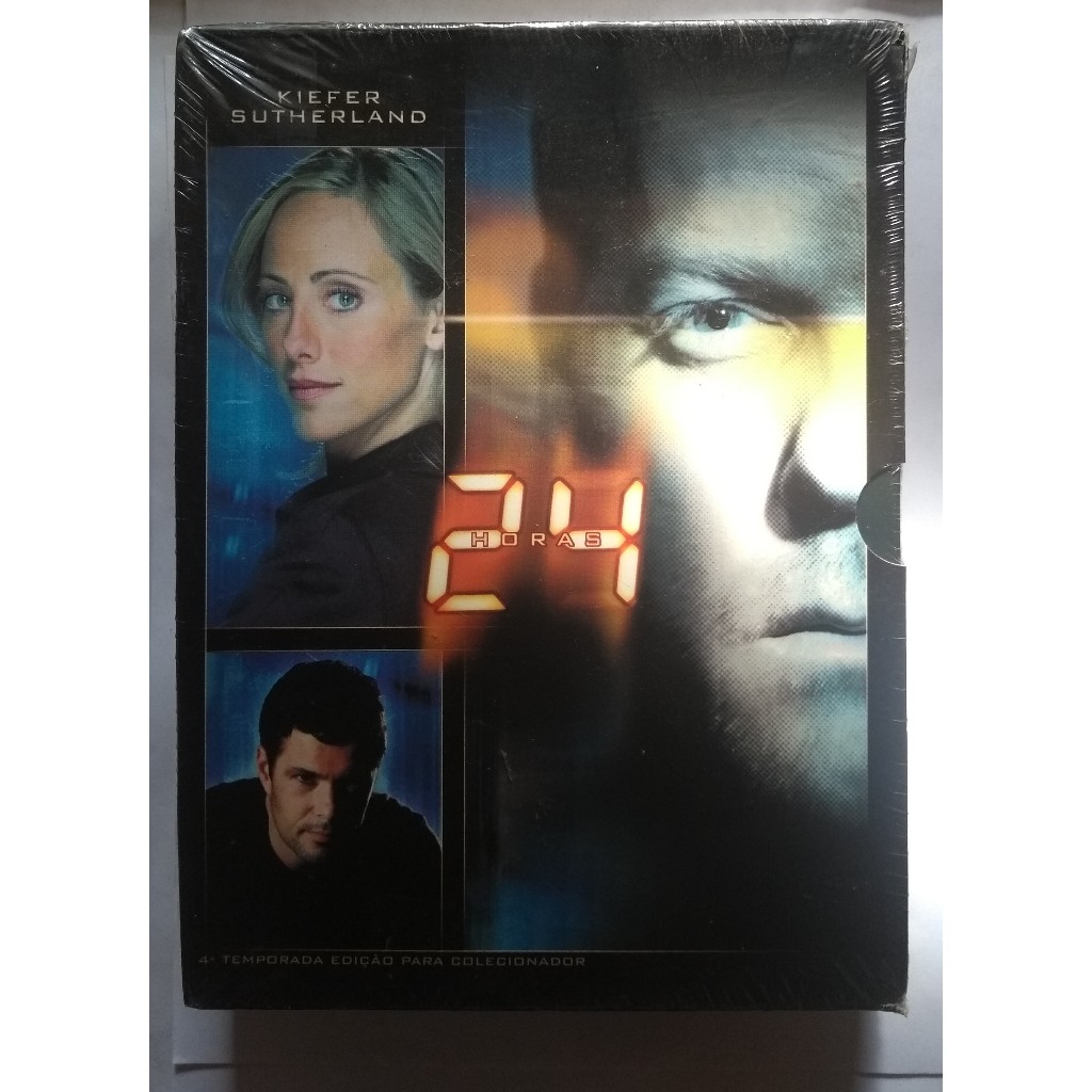DVD BOX 24 HORAS-quarta temp. ed.para colecionador-original lacrado ...