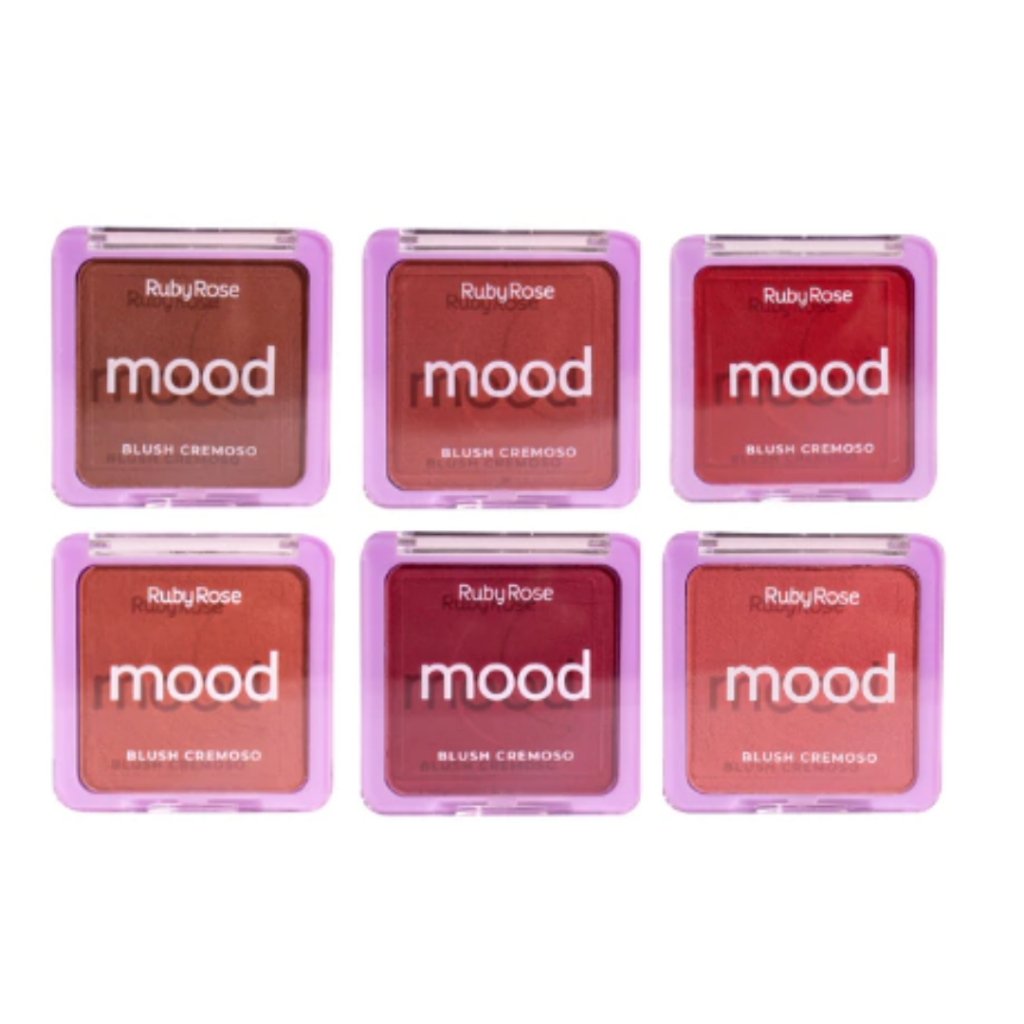 Blush Cremoso Mood By Ruby Rose - Escolha seu tipo | Shopee Brasil