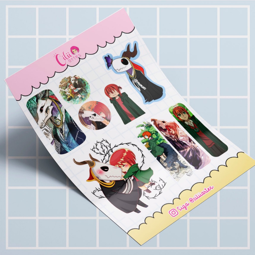 Adesivo the ancient magus bride | Shopee Brasil