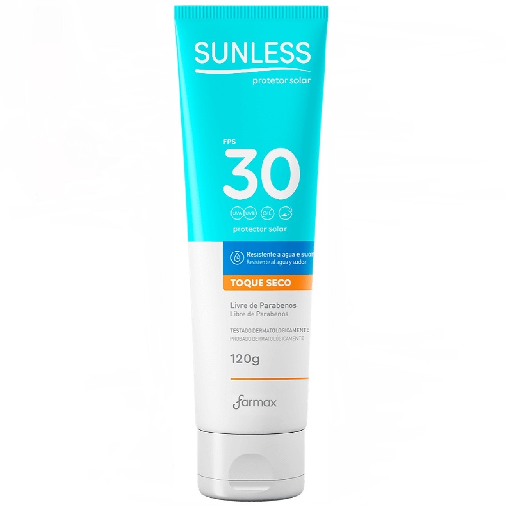 Protetor Solar Sunless 120g F30 | Shopee Brasil