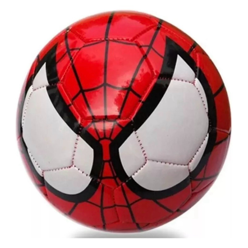 Bola De Futebol Homem Aranha Couro Sintético Linda Infantil | Shopee Brasil