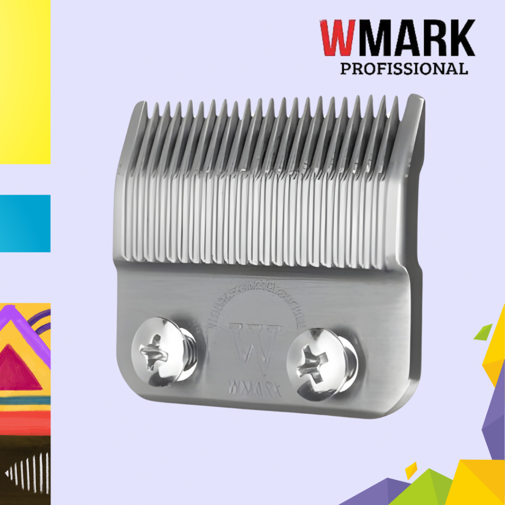 Lâmina Máquina Cortar Cabelo Wahl Wmark Kemei Taper - Kit Fixa e Corte ...