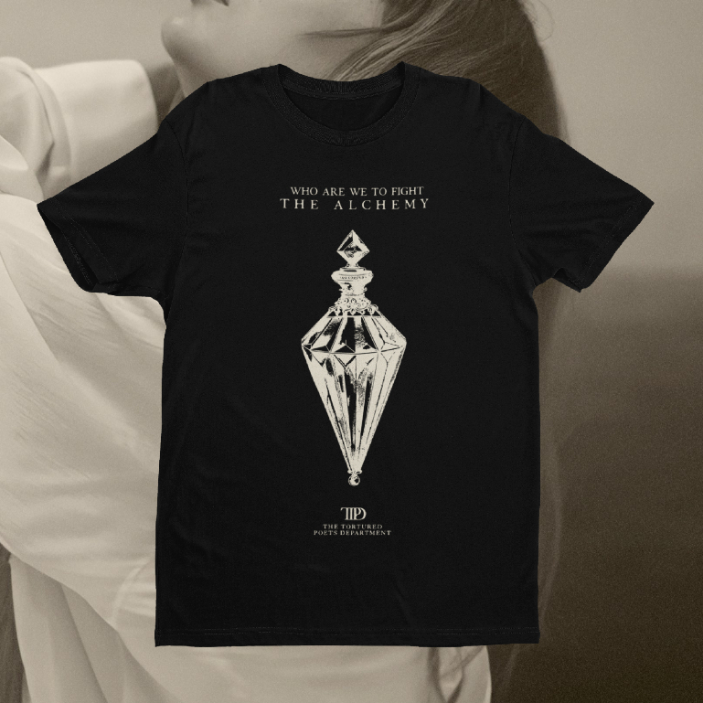 CAMISETA TAYLOR SWIFT TTPD THE ALCHEMY ALGODÃO | Shopee Brasil