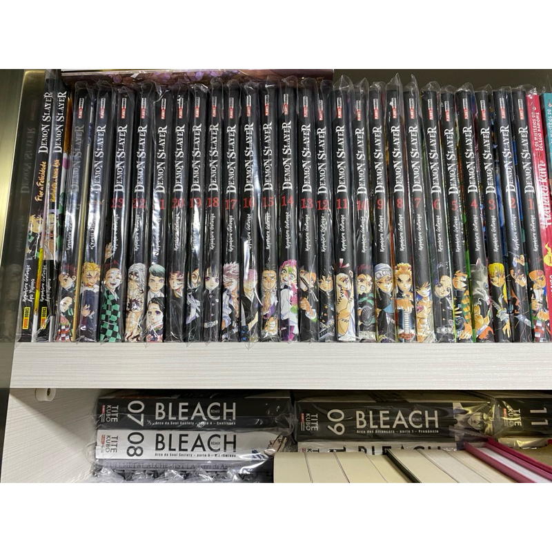 Mangá Demon Slayer completo (1-23) + Gaiden + Fanbook + Flor da ...