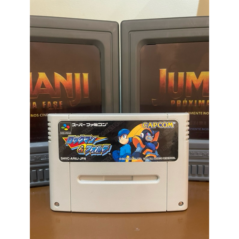Rockman & Forte - Super Famicom - Original - Escorrega o Preço