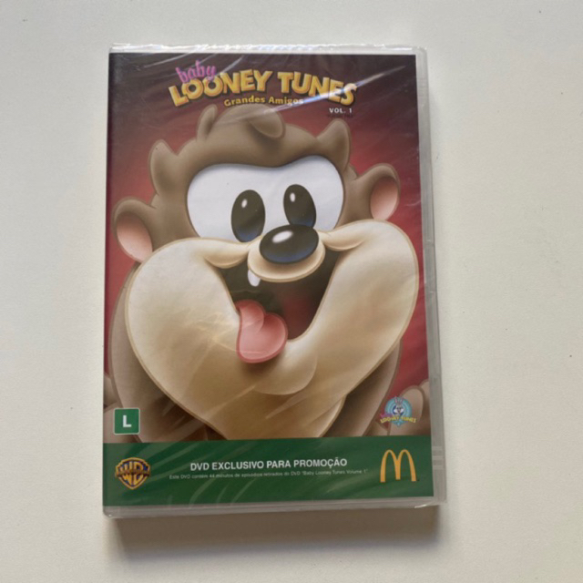 DVD Looney Tunnes Baby-Taz mania - lacrado | Shopee Brasil